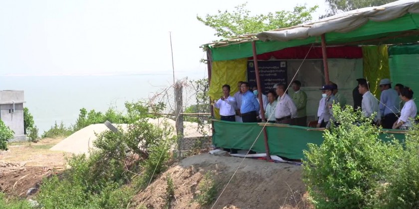 Inspection Tour: CM makes inspections in Aunglan and Sinbaungwe ...