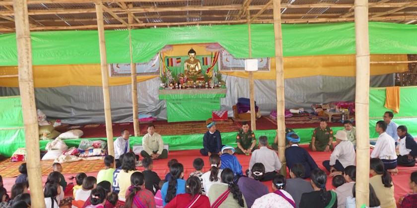 Rehabilitation: Inspection of reconstruction of houses in Hopong area ...