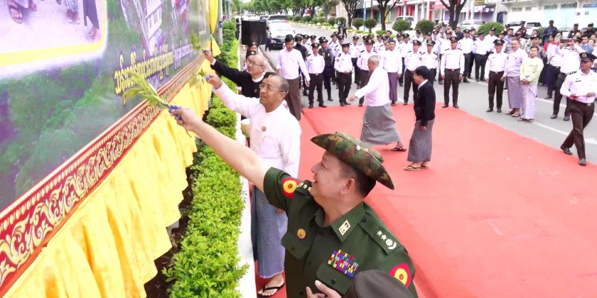 Preparations Underway: Billboard erected for Population & Household ...