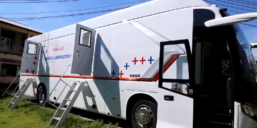 Mobile Laboratory Vehicle: MOH provided for Maungtaw District People’s ...