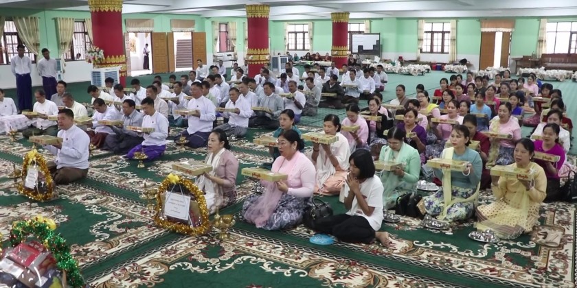 Waso Robe Offering: Mon State CM attends Waso Robe Offering Ceremony ...