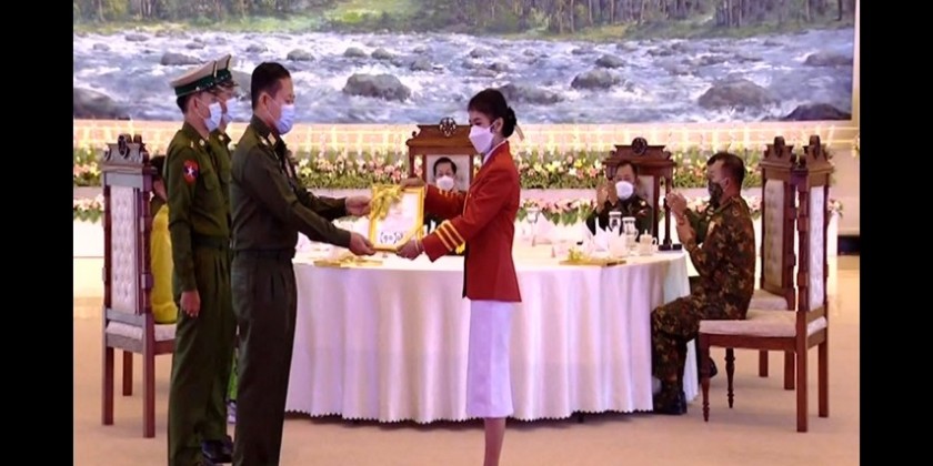 Honouring ceremony: SG honours Tatmadaw sportsmen and coaches | Myanmar ...