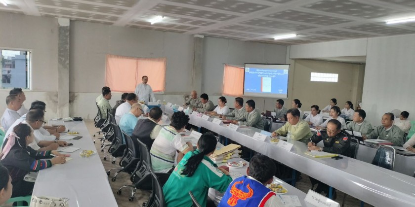 Electoral Affairs: Meeting with political parties in eastern Shan State ...