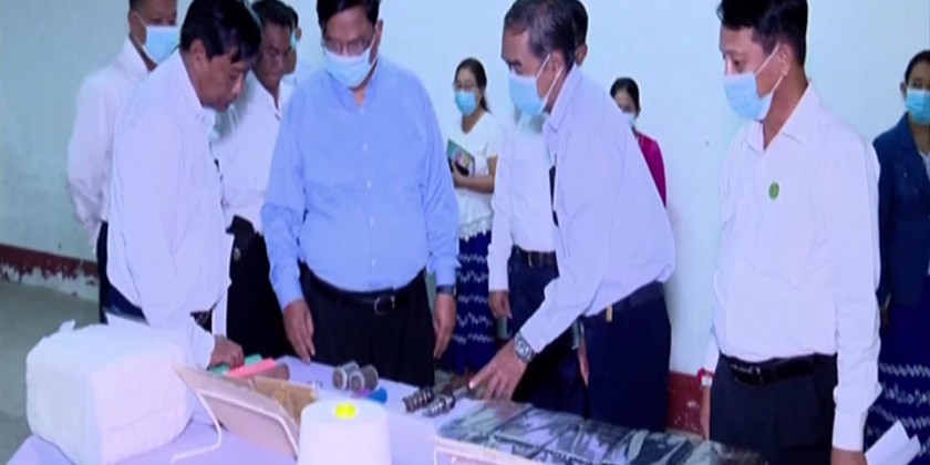 Inspection Tour: MoI Union Minister inspected garment factory in ...