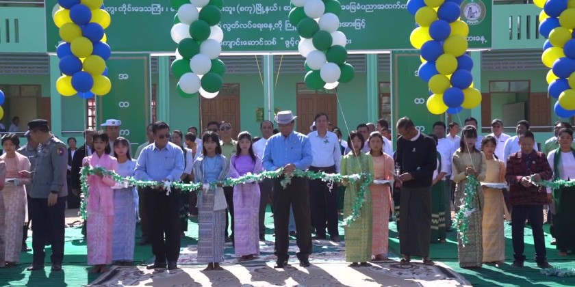 Infrastructure Development: New roads and school buildings opened in ...