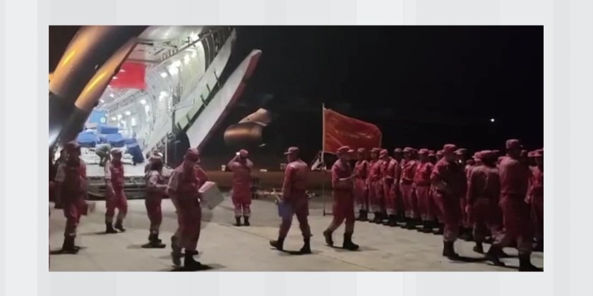 CISAR arrived in Nay Pyi Taw: China's International Search and Rescue ...