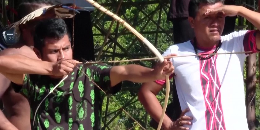 Traditional Indigenous games take place in Brazil | Myanmar ...