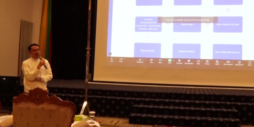 Opening Ceremony of Training: MOSYA and MOHT UM attended the trainings ...