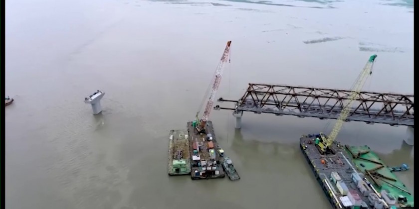 Bangladesh's longest railway bridge | Myanmar International TV