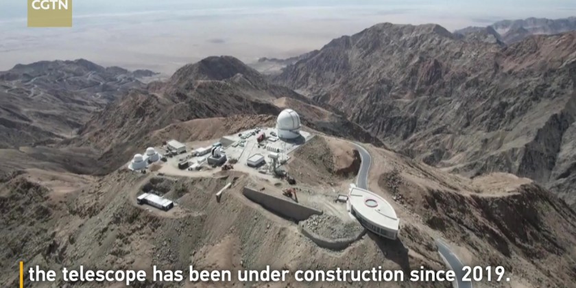 China's Mozi survey telescope starts debugging, observation tests ...