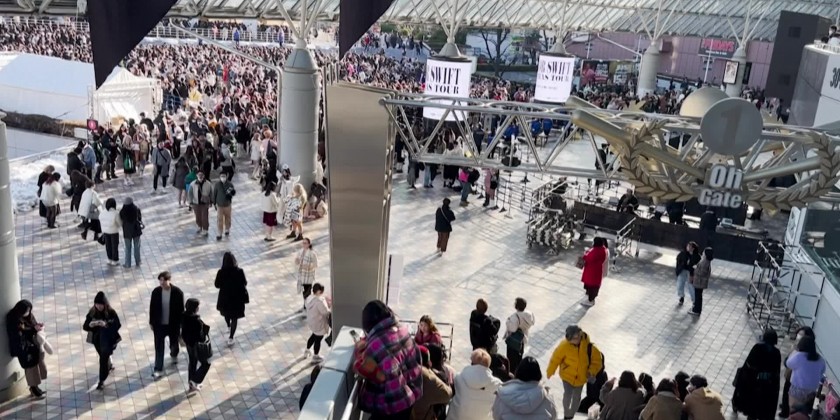 Taylor-mania hits Tokyo as Swift resumes tour before Super Bowl ...