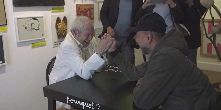 French artist Ben opens eccentric exhibition in Nice | Myanmar ...