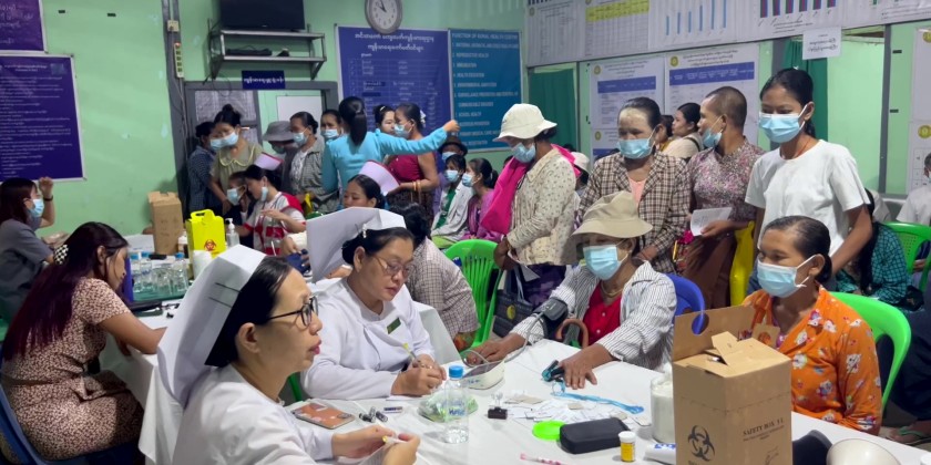 Public Health : Rural Healthcare Outreach Program in Bago | Myanmar ...
