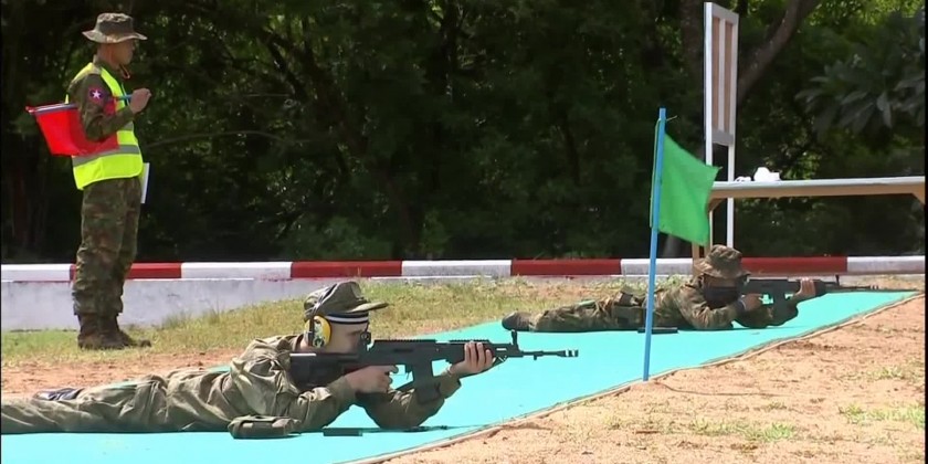 Myanmar / Russia: Myanmar hosts cadet shooting competition | Myanmar ...
