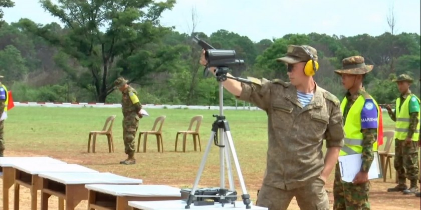 Myanmar / Russia: Myanmar hosts cadet shooting competition | Myanmar ...