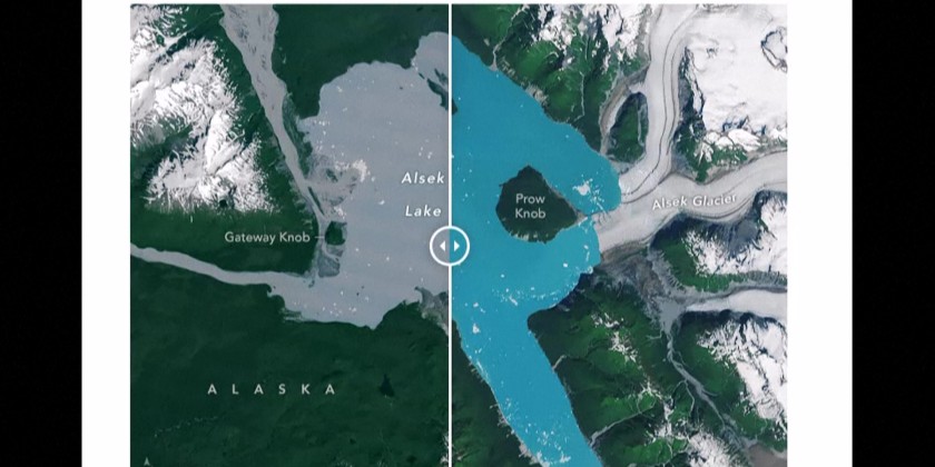 Nasa shares pictures of a brand new island in Alaska | Myanmar ...