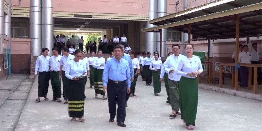 Academic Tour: Visit to Yangon University and basic Education schools ...