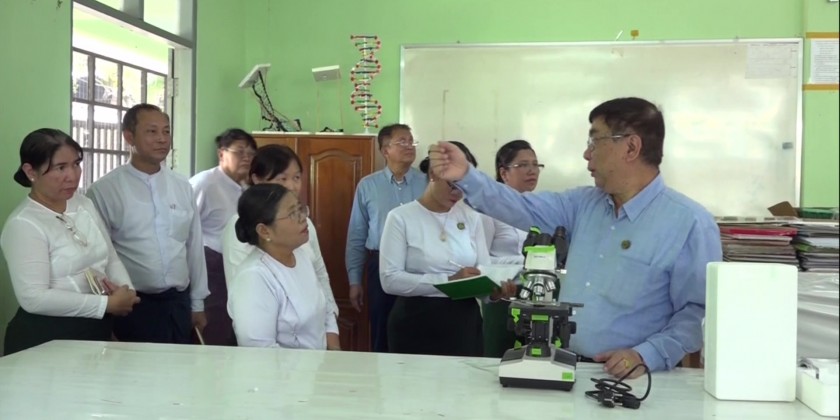 Academic Tour: Visit to Yangon University and basic Education schools ...