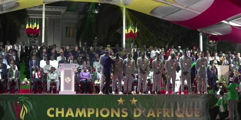 Senegal’s AFCON champs honored with presidential praise | Myanmar ...
