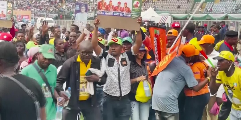 Nigeria's ruling APC party holds final election rally | Myanmar ...