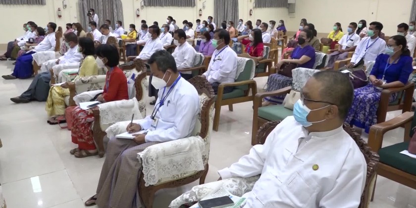 ASEAN-TMHS-GMP-training: MoH Union Minister delivered opening remark ...