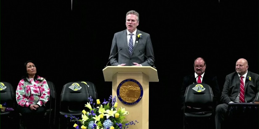 Alaska Governor Dunleavy sworn in for 2nd term | Myanmar International TV
