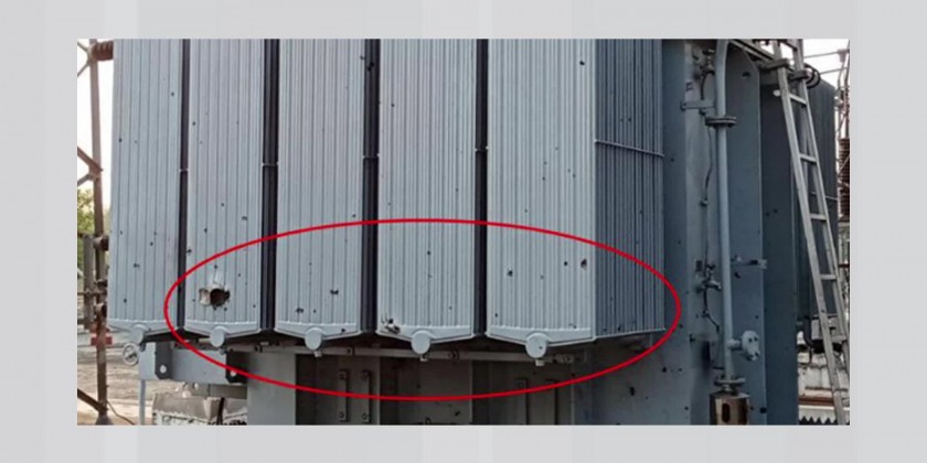 Attack against sub power station: Bomb attack with drones on Thayagone ...