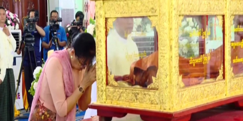 Final rites event: Cremation of the remains of late BhamoSayadaw ...