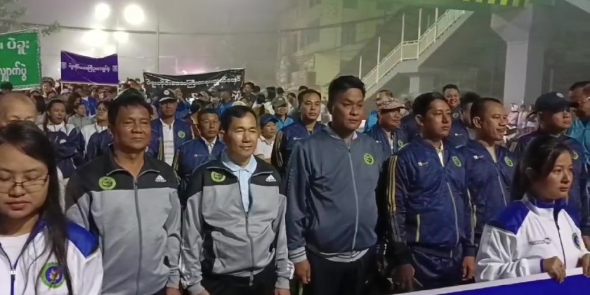 December mass walk:Organized by Bago Region Government | Myanmar ...