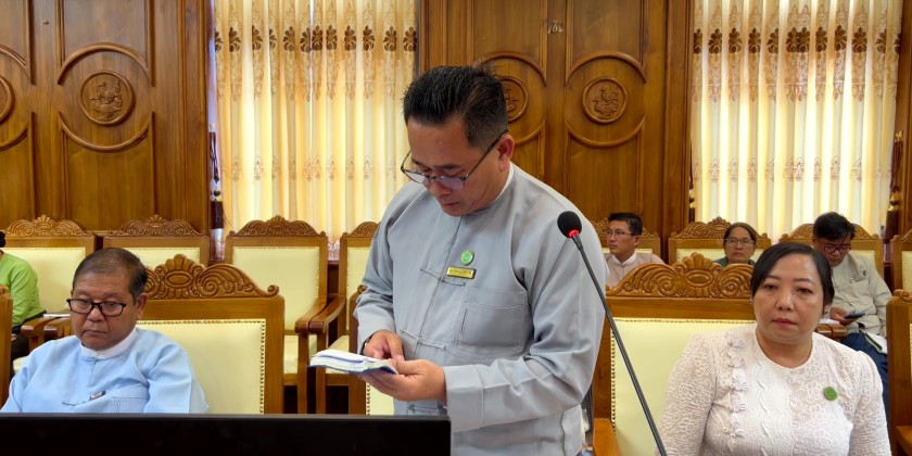 Coordination Meeting: Bago Region CM delivered the opening remarks ...