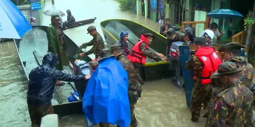 Flooding in Bago: Overs 20 temporary flood relief camps opened ...