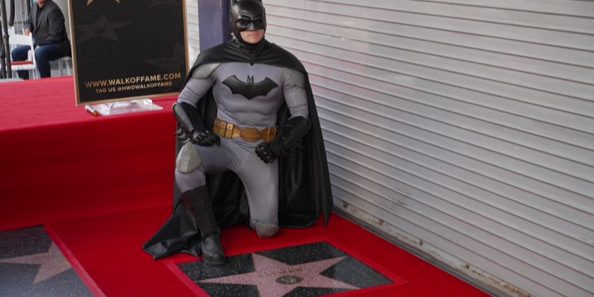 Batman gets Hollywood Walk of Fame star | Myanmar International TV
