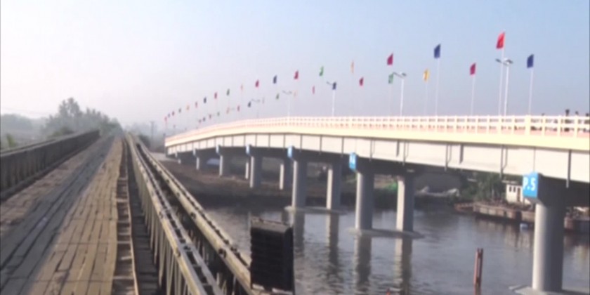 Bridge Commissioned Into Service: SAC member unveiled the stone ...