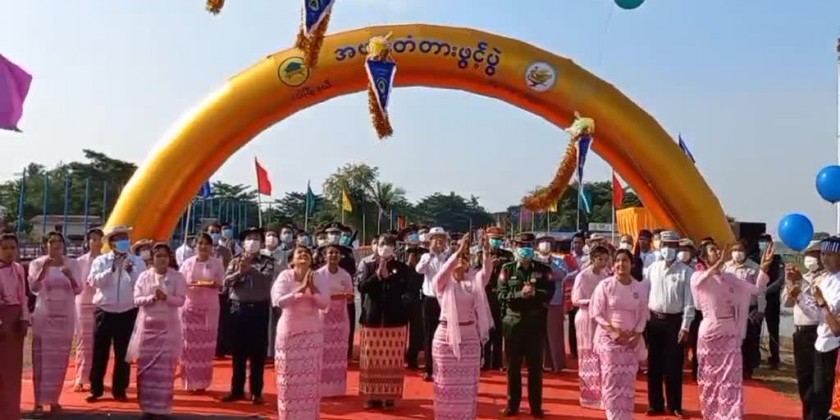 Bridge opening: Bago Region CM opened AByar Bridge in Waw Township ...