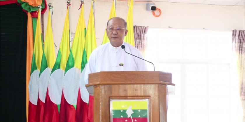 Ceremony of training completion: MoEA UM gave a speech at the closing ...