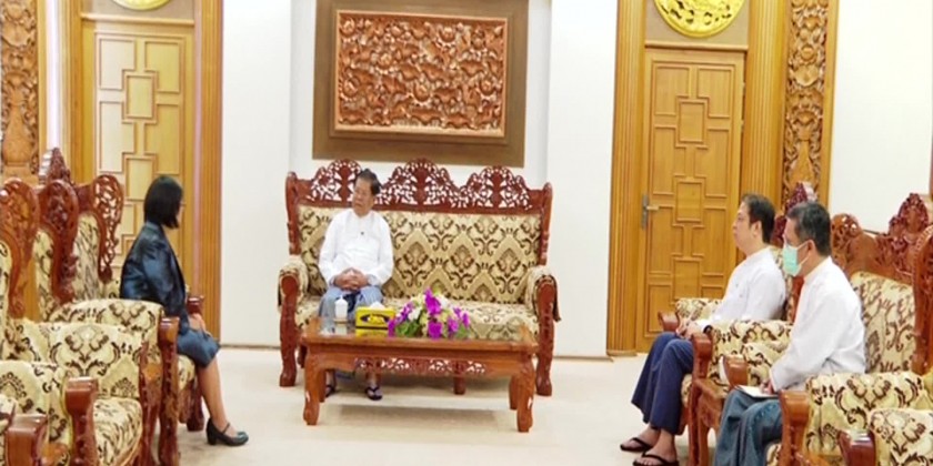 Courtesy Call: UNHCR Representative to Myanmar presents Credentials ...