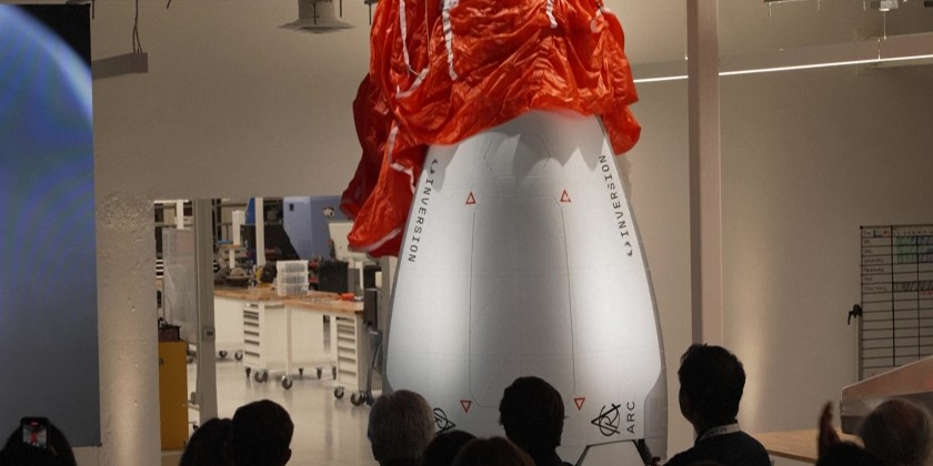California company Inversion unveils space-based delivery vehicle ...