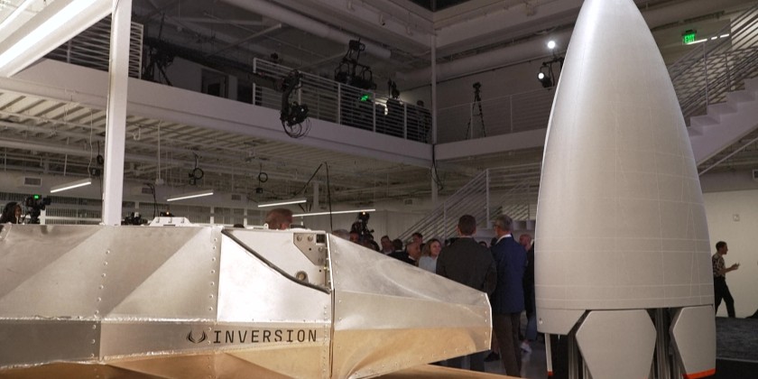 California company Inversion unveils space-based delivery vehicle ...