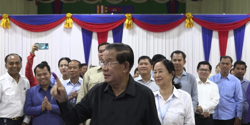 Cambodian People's Party (CPP) wins a sweeping victory for senate vote ...