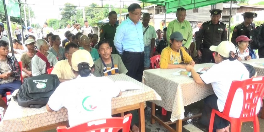 Census-taking in Kayah State: State Chief Minister inspected the census ...