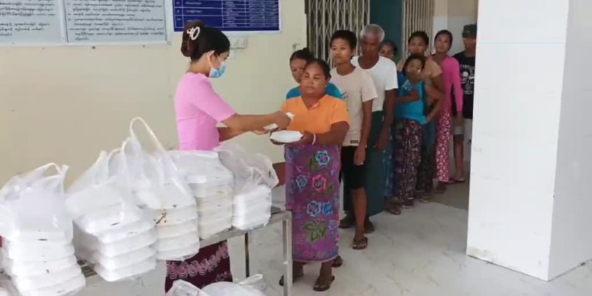 Charity Feast donation: Day of accomplishment in donating 50 days of ...