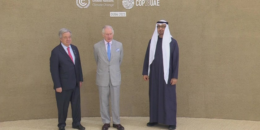 King Charles III arrives at COP28 | Myanmar International TV