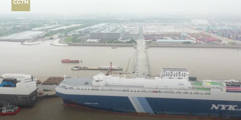 China's largest ro-ro automobile terminal sees export growth | Myanmar ...