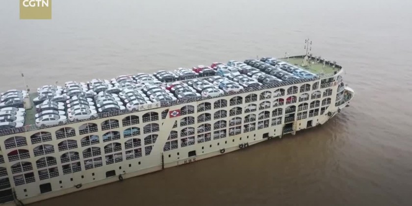 China's largest ro-ro automobile terminal sees export growth | Myanmar ...