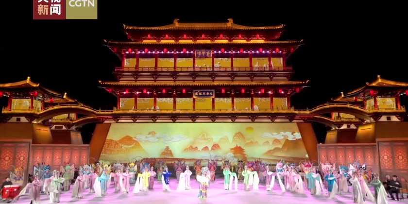 China-Central Asia youth arts festival opens with Qinqiang Opera, folk ...