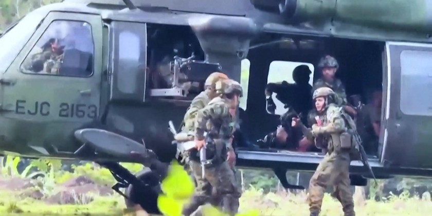 Colombian military leads operation against the Gulf Clan near Panama ...