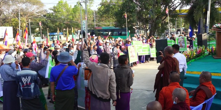 Condemning Terror Acts: Mass rally condemning the act of terrorist in ...