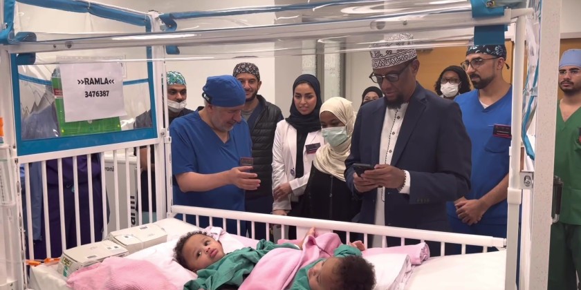 Successful separation of Somali conjoined twins Rahma and Ramla ...