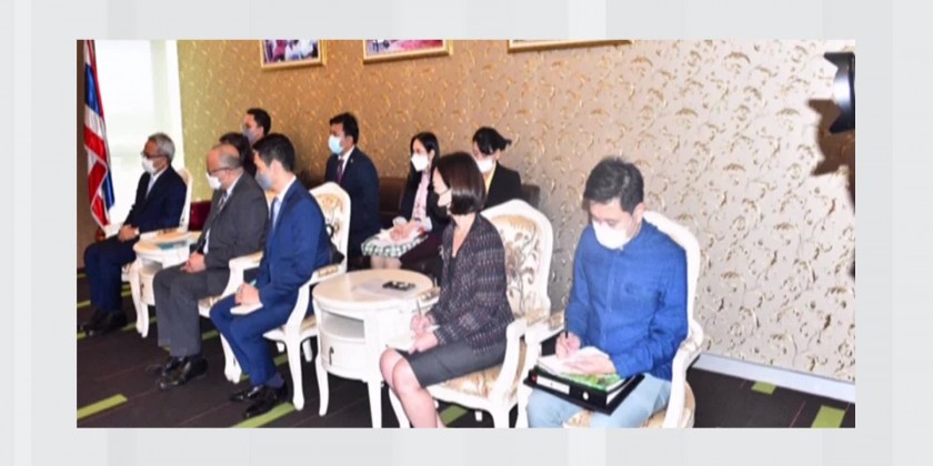 Courtesy call: MoEA Union Minister met with SDHS Minister of Thailand ...