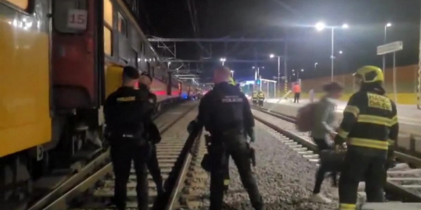 Czech train passengers evacuated after deadly collision | Myanmar ...